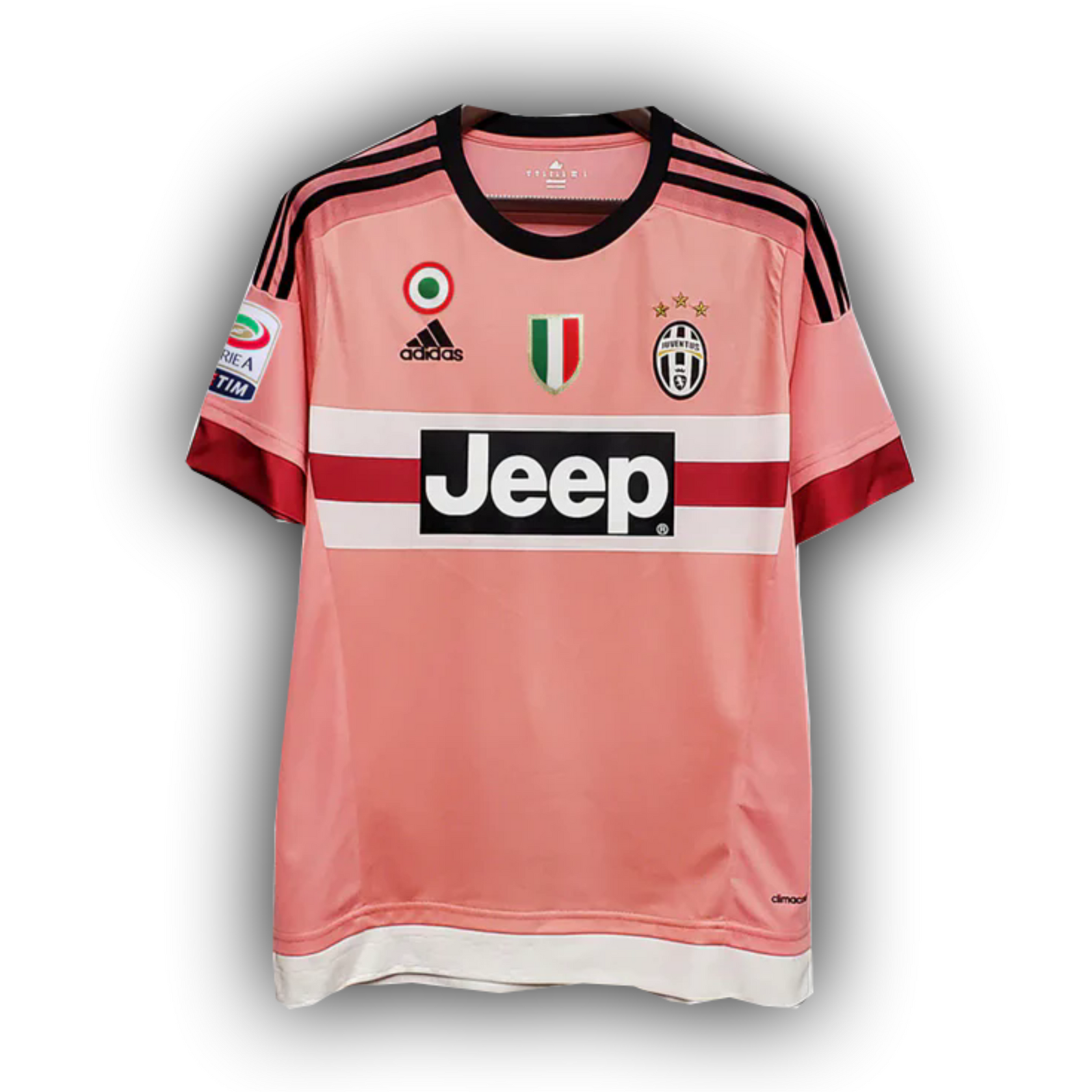 Juventus 2015/16 Pink Away Retro Football Jersey – Dybala #21 & Pogba ...
